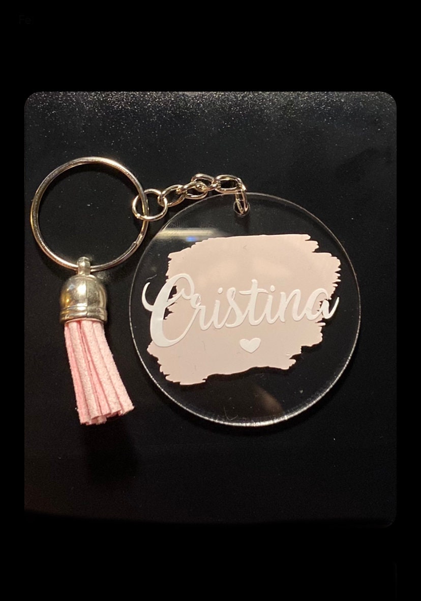Paint Swatch Keychains - Etsy