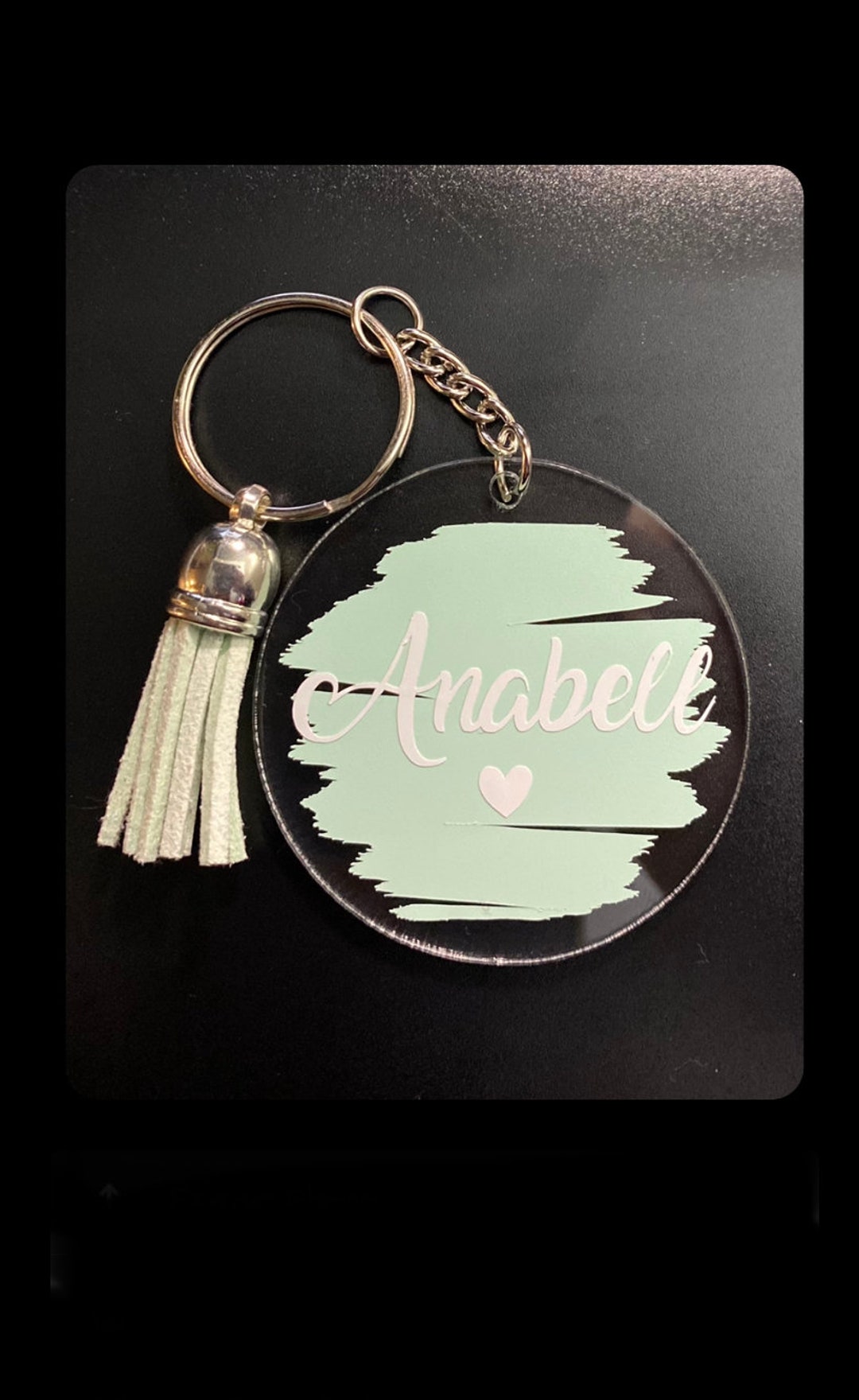 Paint Swatch Keychains - Etsy