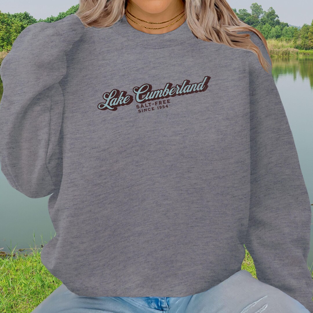Lake Cumberland Sweatshirt Vintage Lake Life Crewneck Gildan 18000 ...