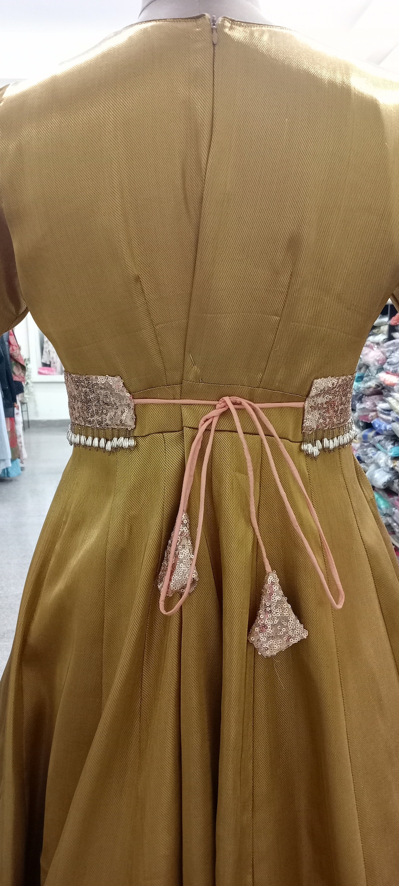 Rose Gold Belt Wedding Sash Sequins Sparkly Belts for Women - Etsy