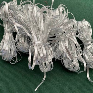 Silver Gota Lace Trim Ribbons for Decoration and Designing - Etsy