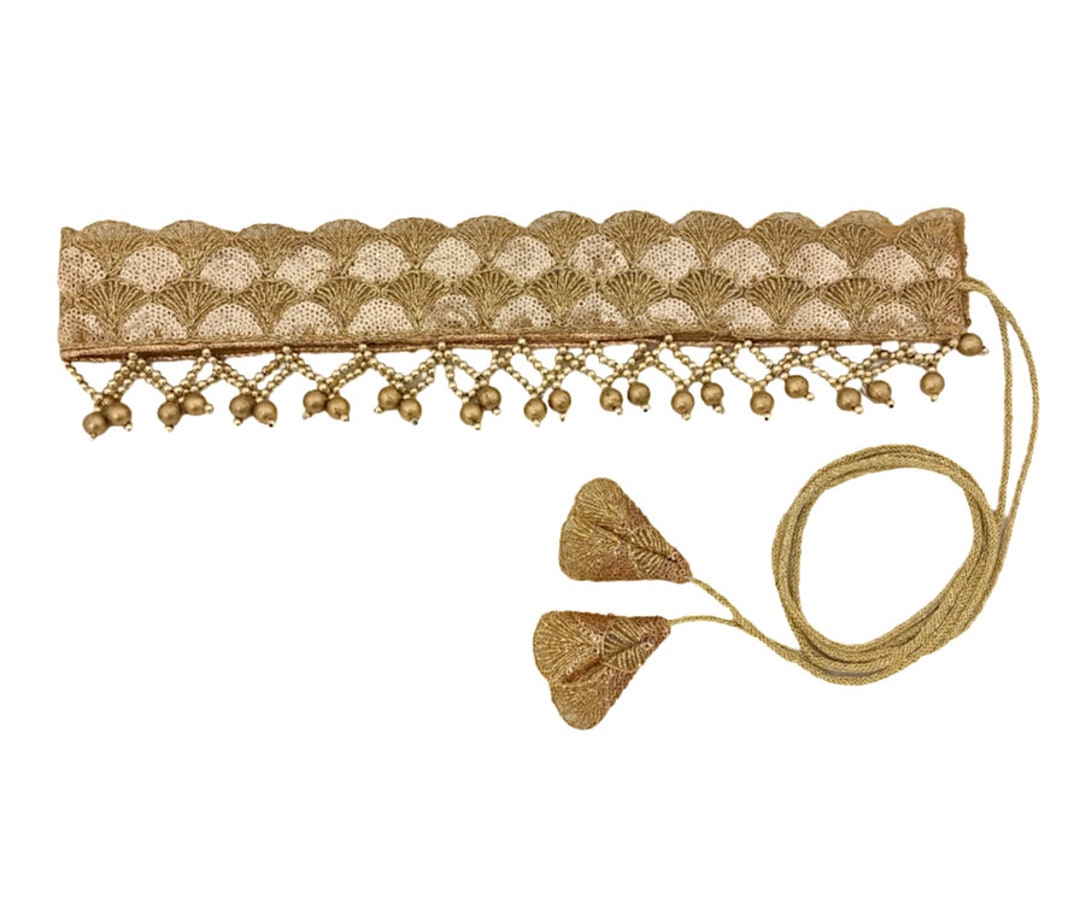 Gold Belt for Women Handmade Lehenga Saree Belts for Girls Wedding Wear ...