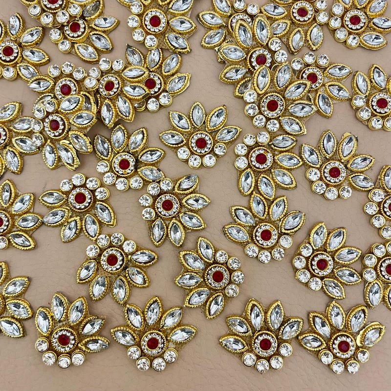 Zari Zardosi Applique - Etsy