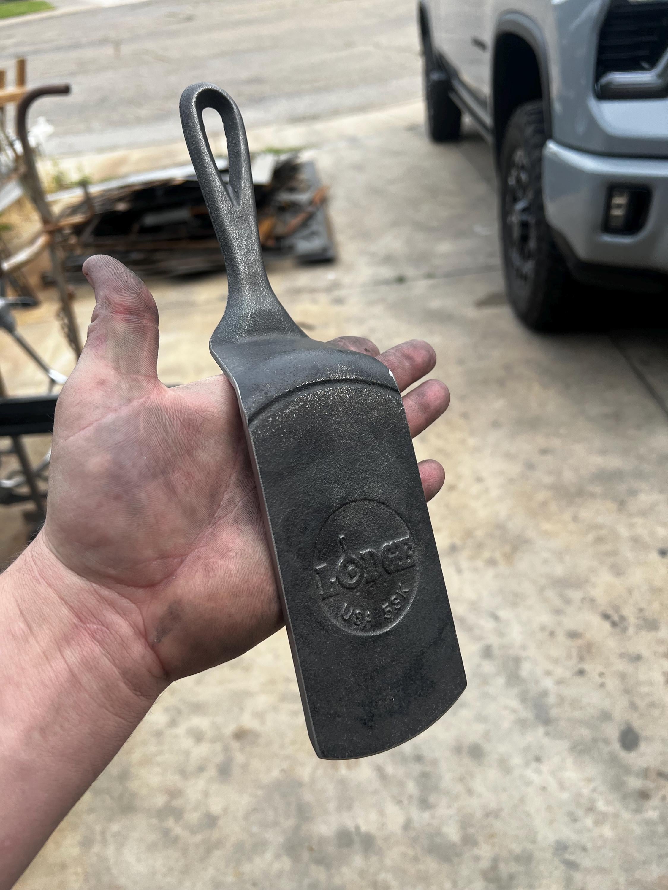 Cast Iron Skillet Spatula - Etsy