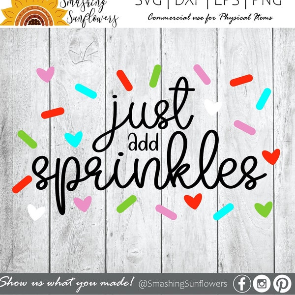 Sprinkles Svg - Etsy