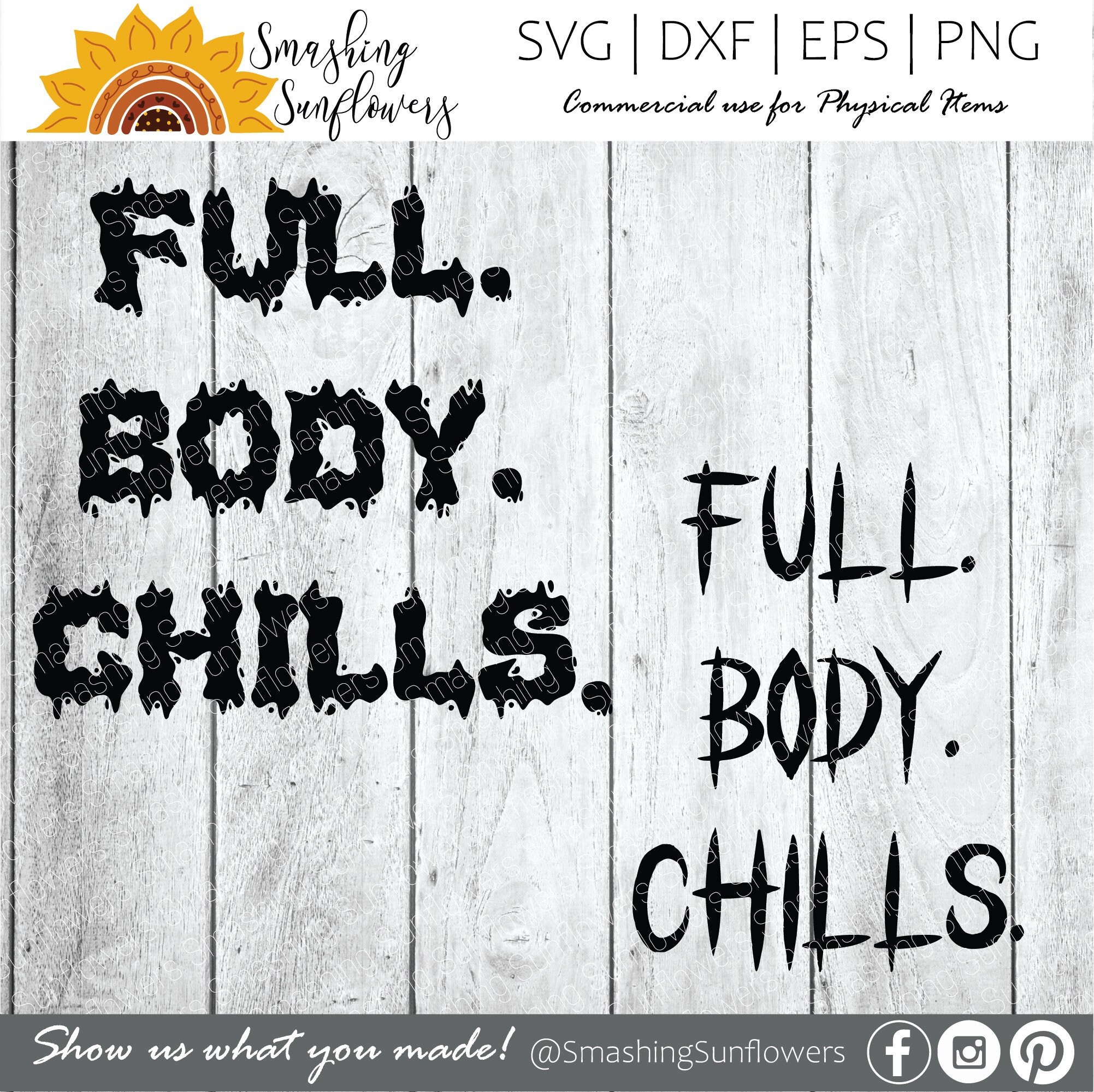 True Crime Junkie SVG Full Body Chills SVG Halloween SVG Podcast Quotes ...
