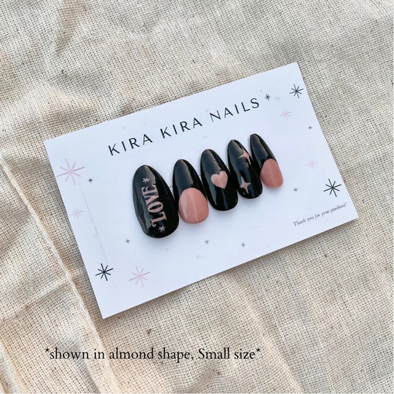 Blackpink lovesick Girls Inspired Press-on Nail | Etsy