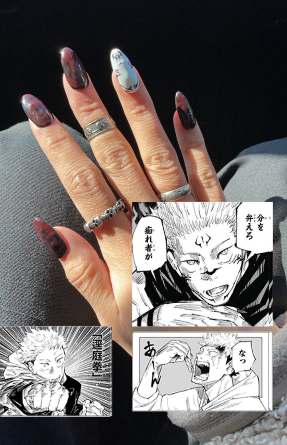 Sukuna Nails