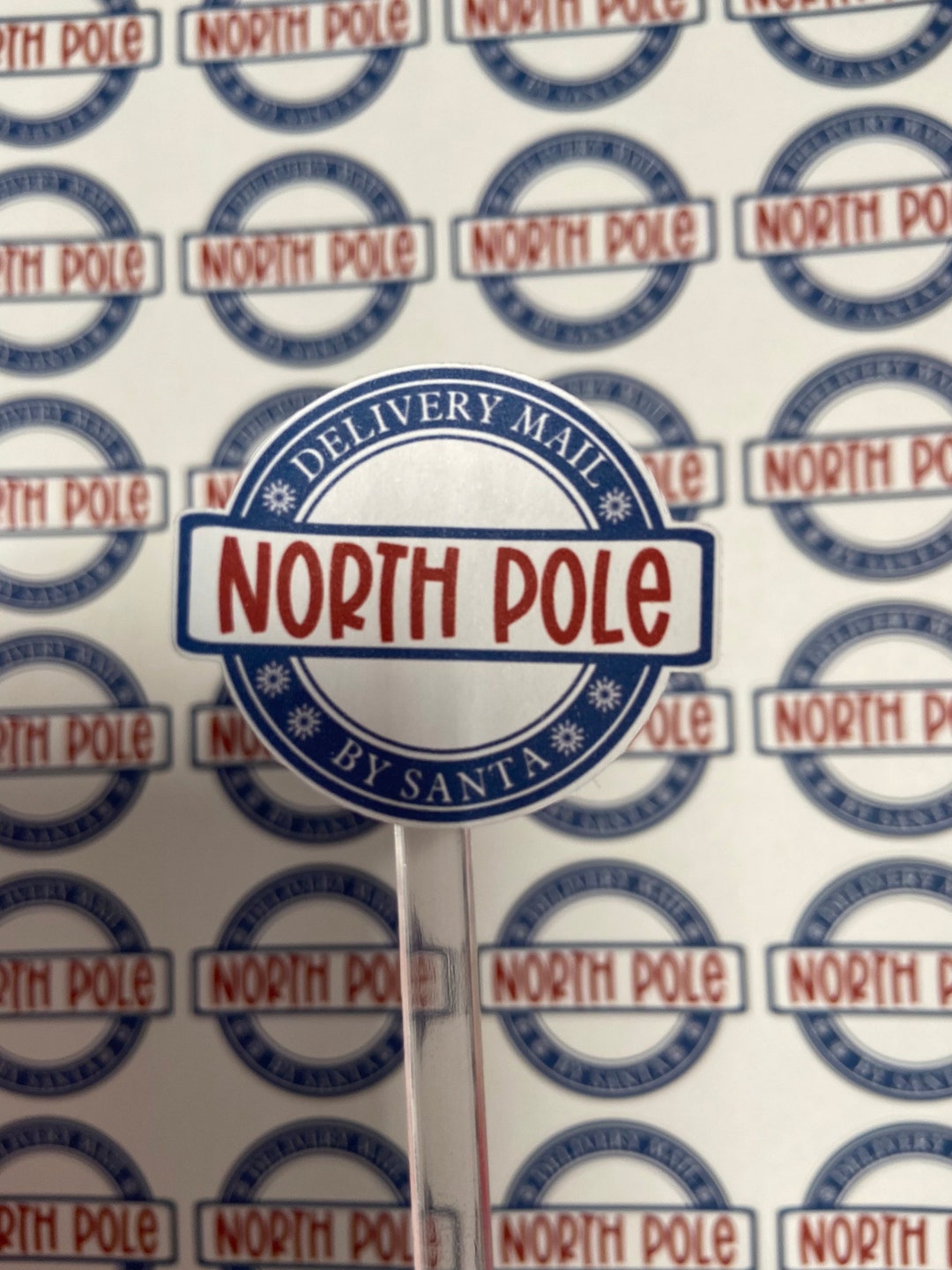 Christmas Stickers North Pole Christmas Theme - Etsy