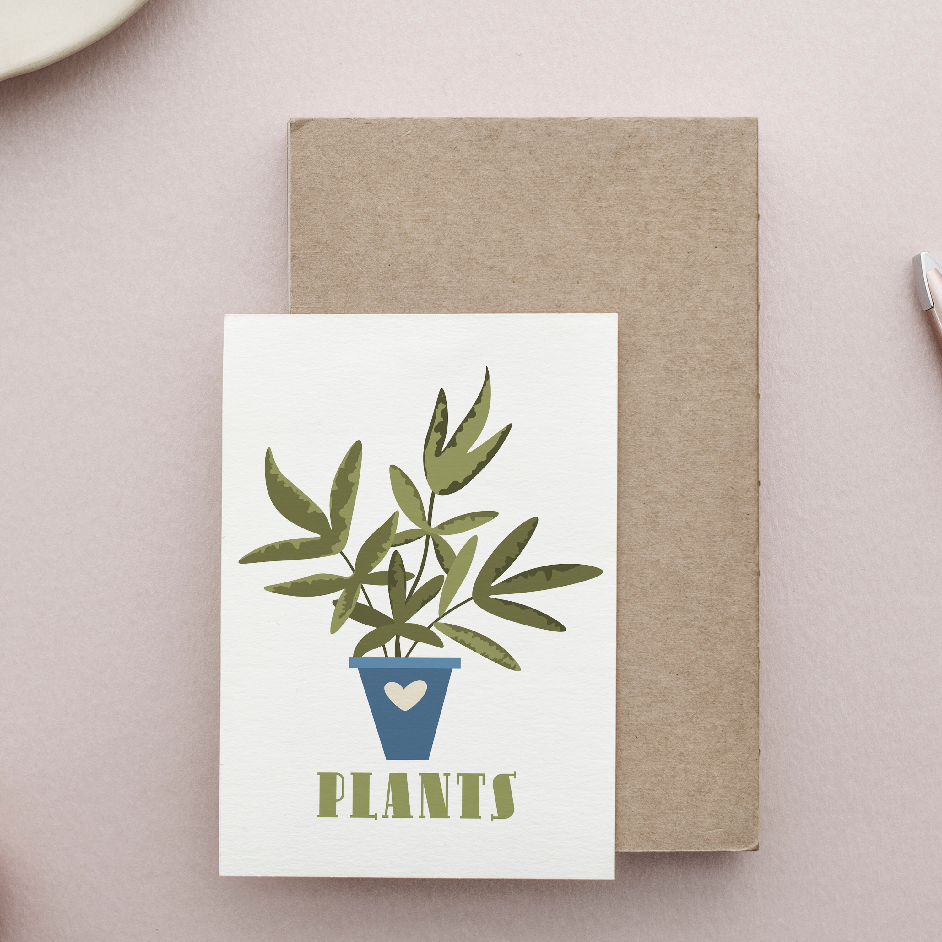 House Plants Clipart SVG Botanical Plant Illustration Flower - Etsy