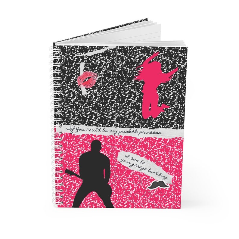 Punk Rock Princess Notebook - Etsy
