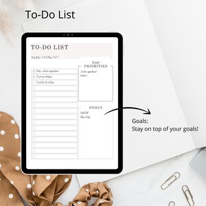 Printable Checklist, Daily Checklist, To-do List, Daily to Do Planner ...
