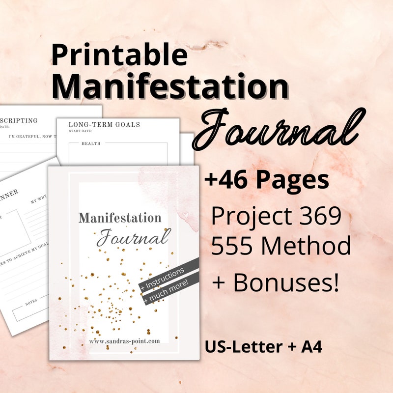 Manifestation Printable - Etsy