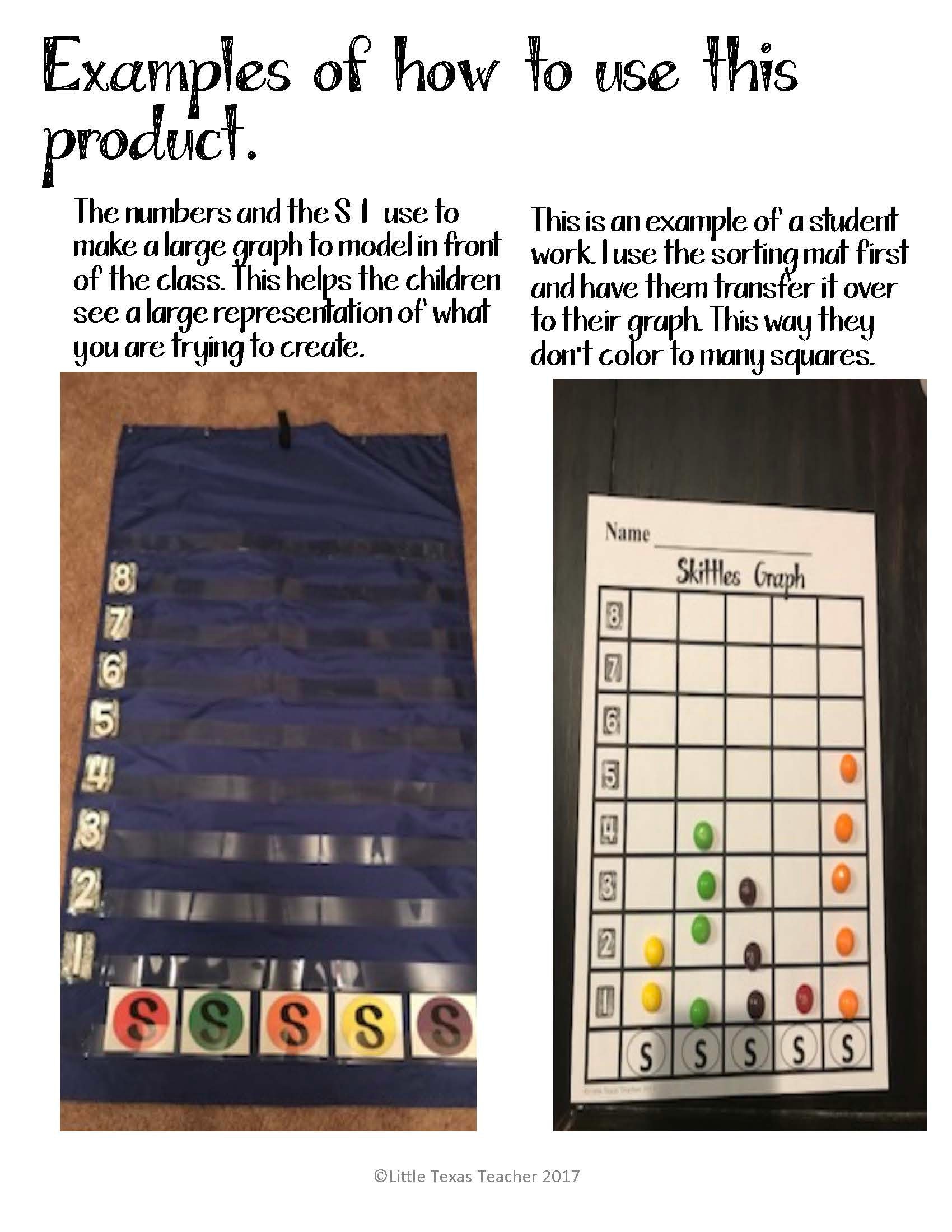 Skittles Graphing Fun - Etsy