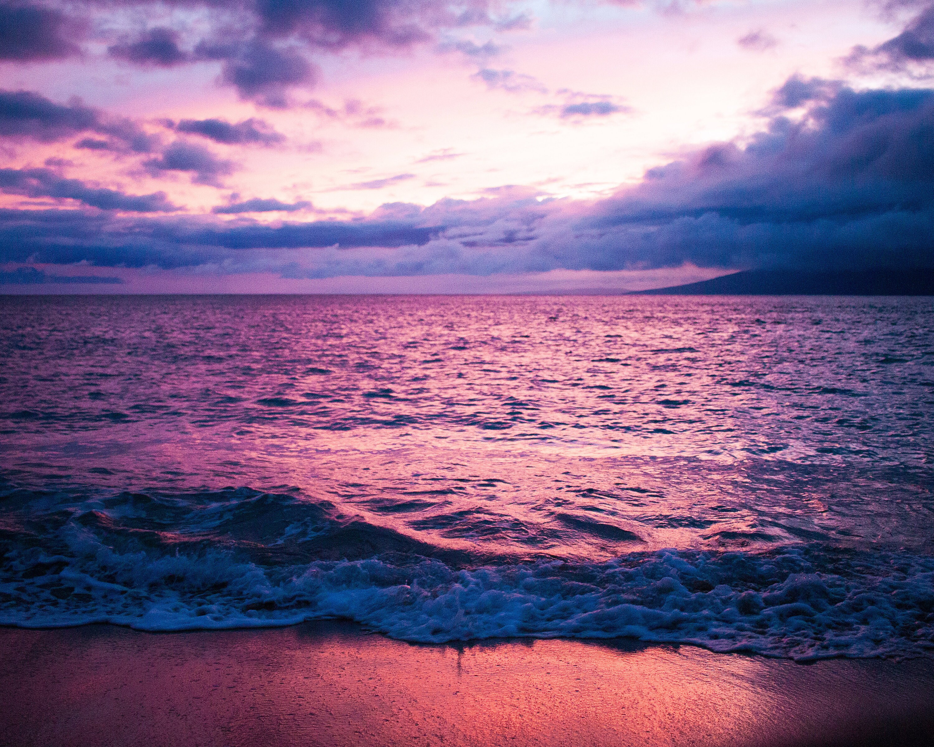 Hawaiian Purple Sunset