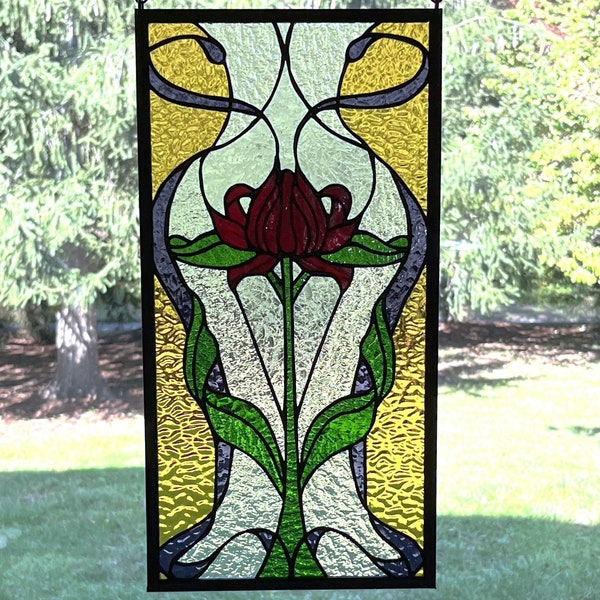 Amber Stained Glass - Etsy
