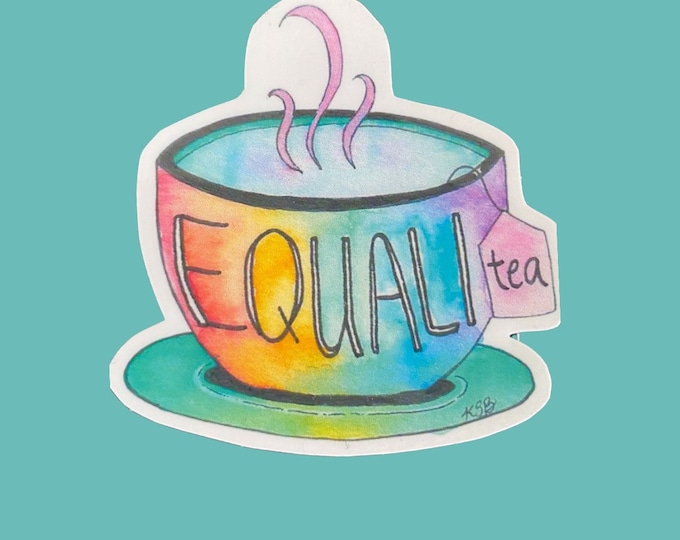 Equality Sticker, Be Who You Are, Equality for Everyone, Waterproof ...