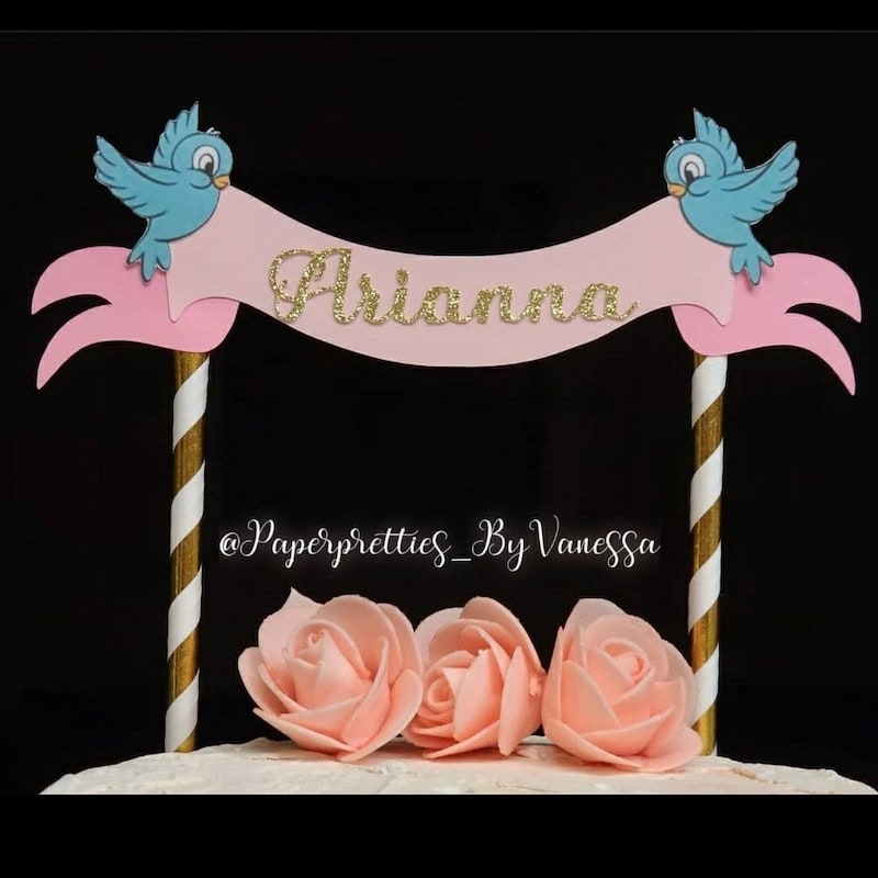 Bird Cake Topper - Etsy