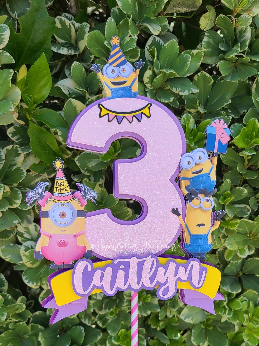 Minions Cake Topper / Minions Birthday Decor / Minions Birthday - Etsy