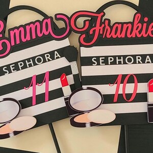 Makeup Bag Cake Topper / Sephora Inspired Bag Cake Topper / Makeup ...