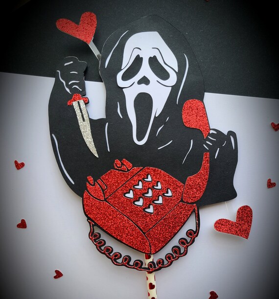 Ghost Face Cake Topper / Scream Cake Topper / Scream | Etsy