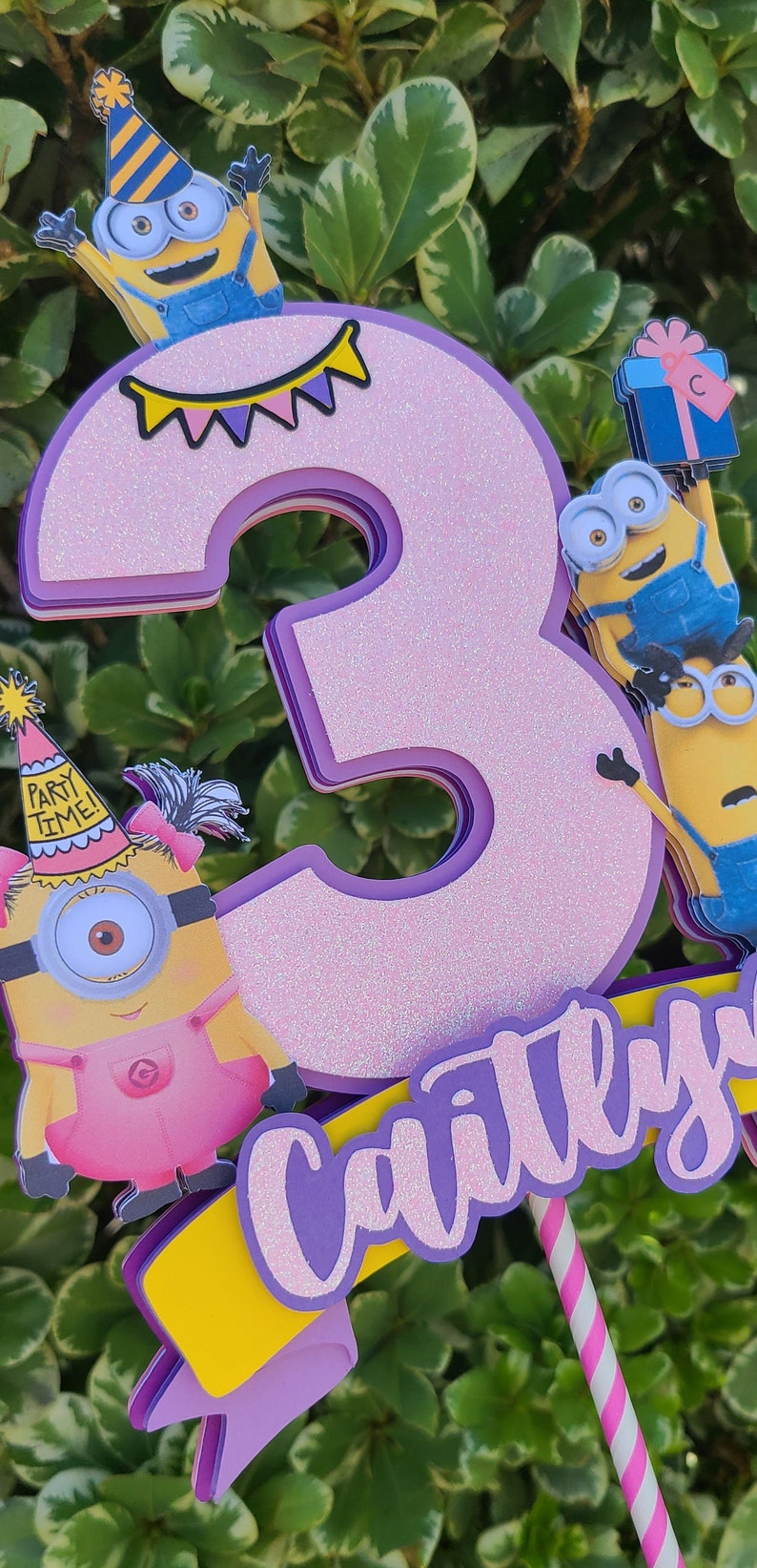 Minions Cake Topper / Minions Birthday Decor / Minions Birthday - Etsy
