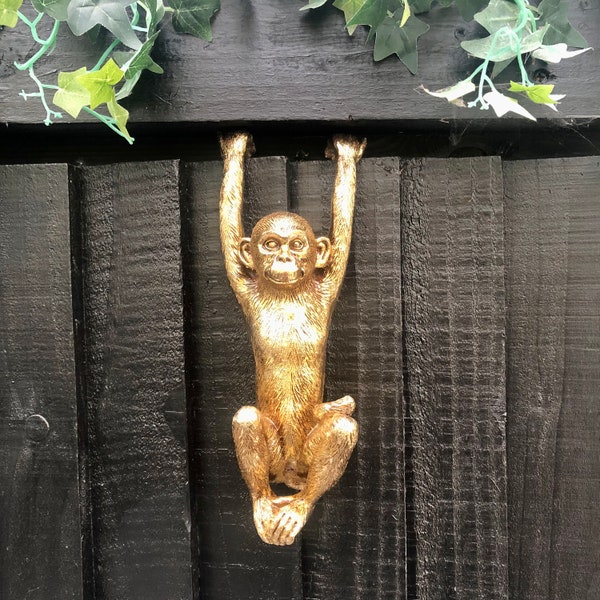 Gold Monkey - Etsy