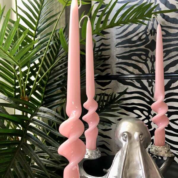 Pretty in Pink Candles - Etsy