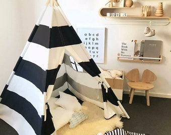 Black Teepee - Etsy