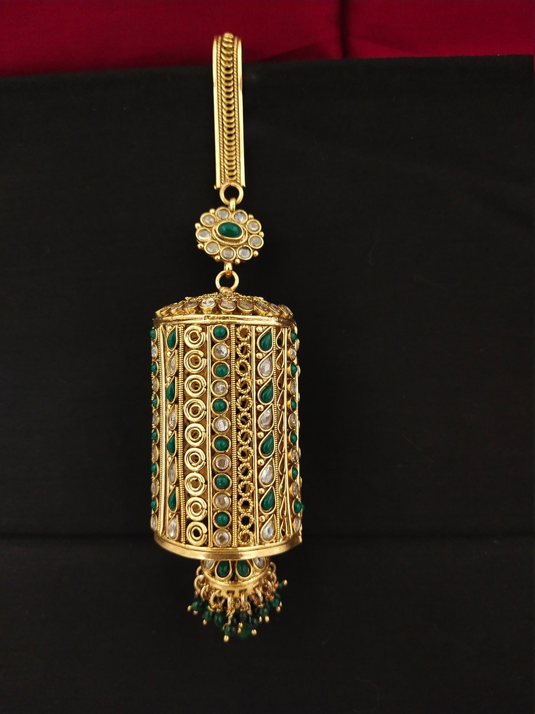Indian Jewelry Key Chain: Bollywood Juda Hair Accessory - Etsy