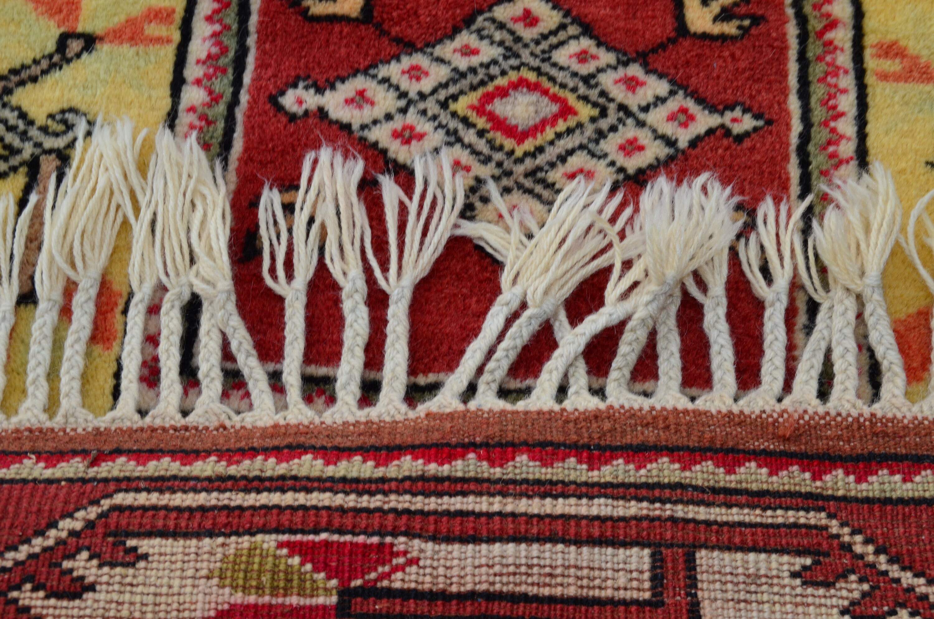 Turkish Yellow Rug Traditional Carpet Pastel Color Rug - Etsy