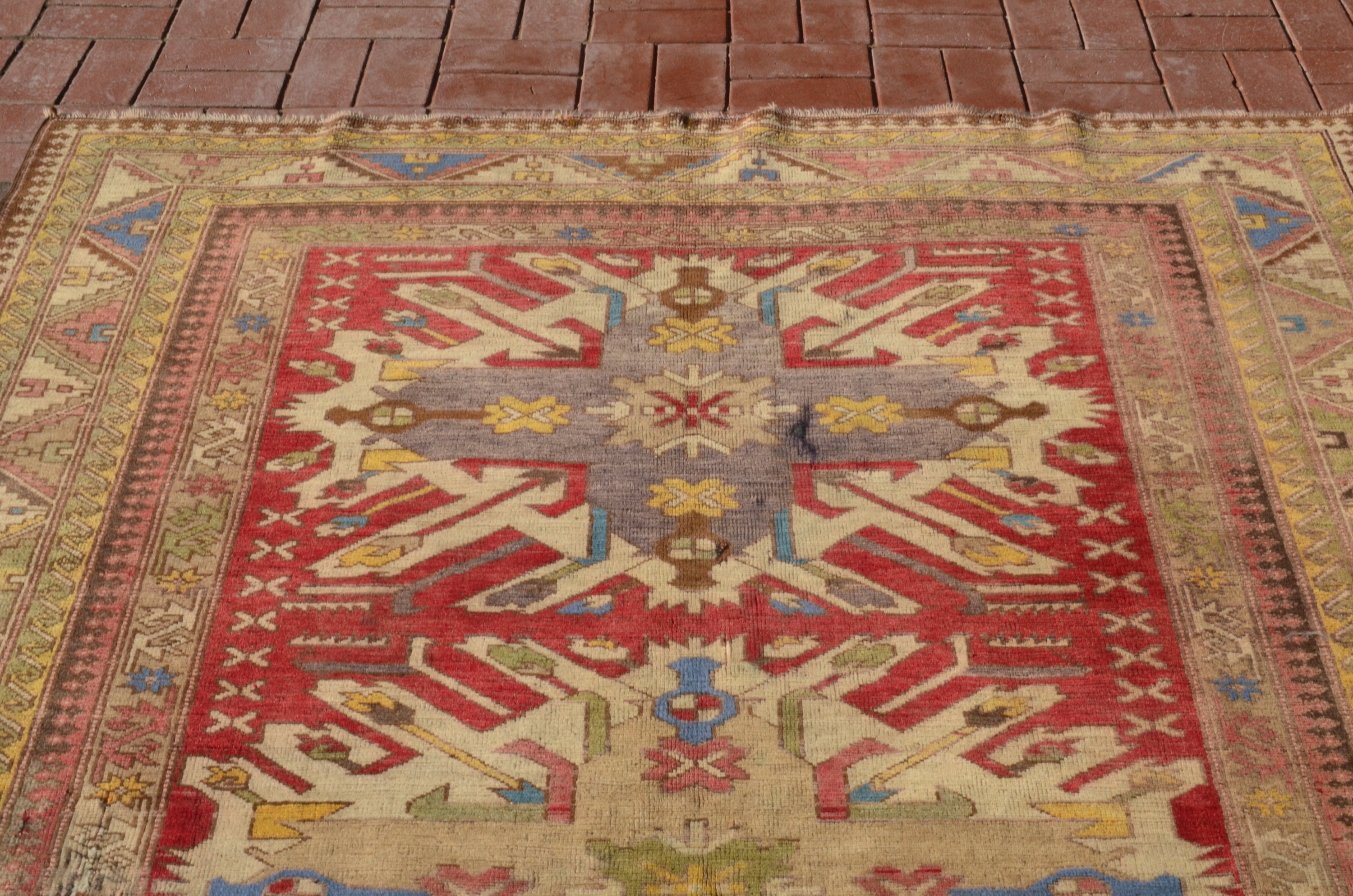 Salon Rug, Organic Rug, Livingroom Rug, Vintage Rug, Old Carpet, Large ...