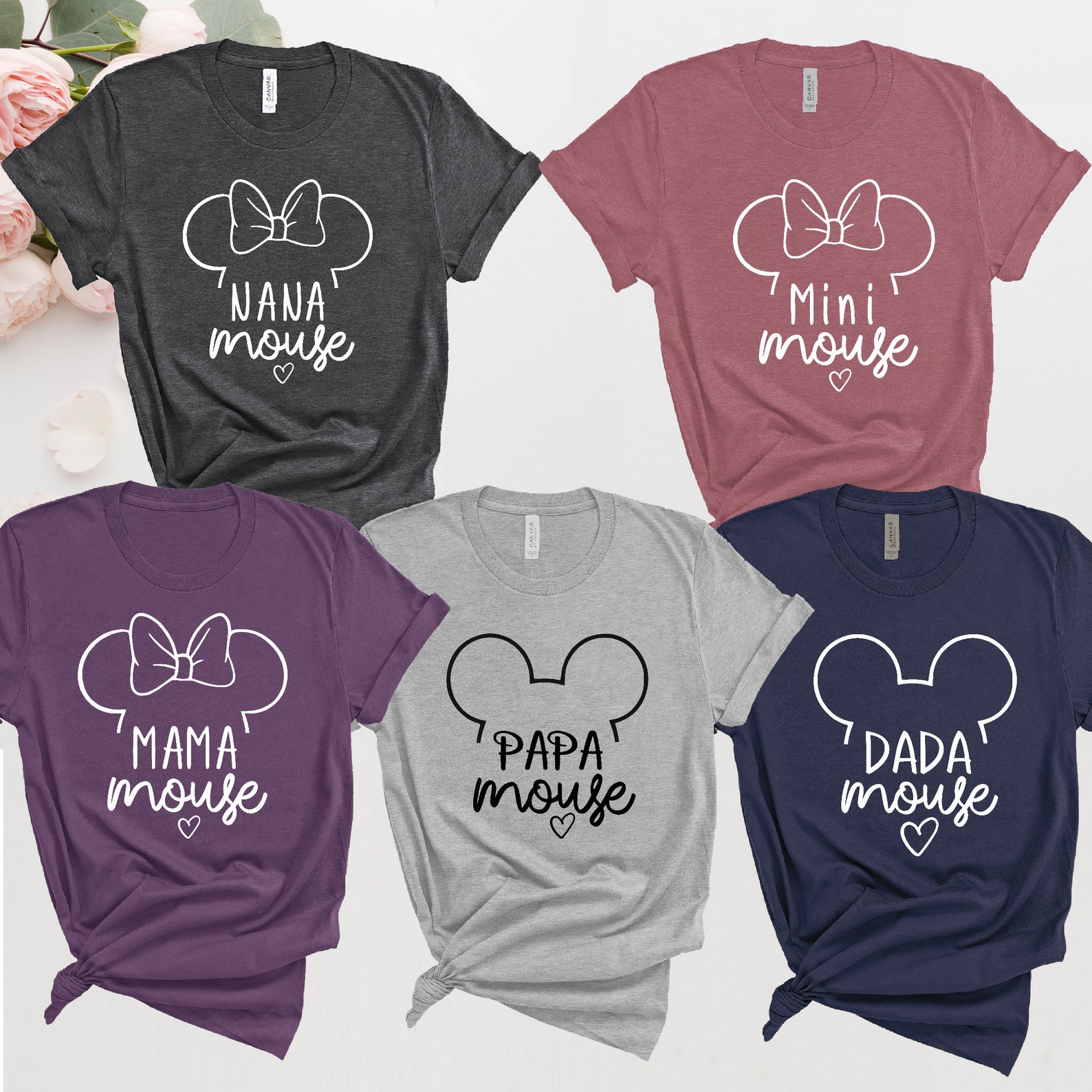 Mama Mouse Shirt Women Disney Shirt Mama Day Shirt Mommy Etsy