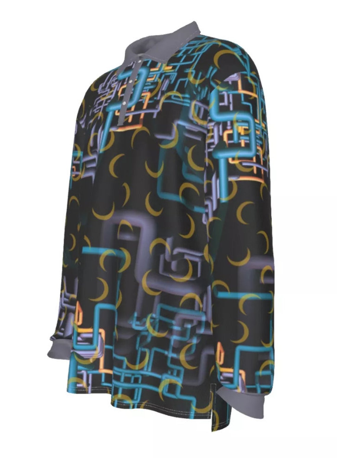 Dan Flashes Shirt Dan Flashes Long Sleeve Polo - Etsy