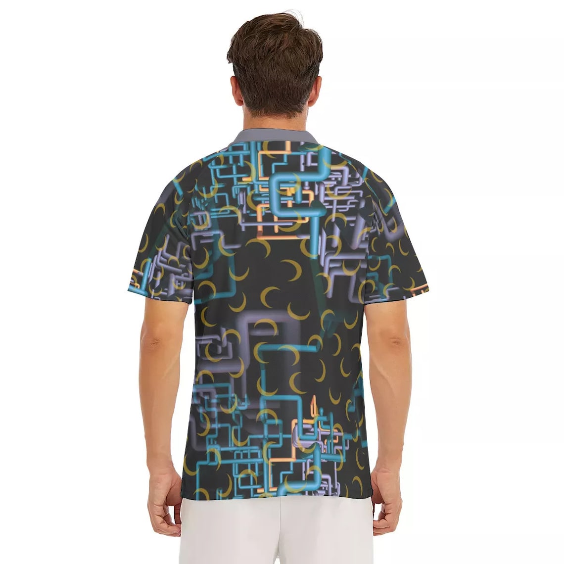 Dan Flashes Shirt Short Sleeve Polo Dan Flashes Shirt From - Etsy