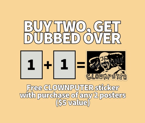 Decals & Skins Laptop Electronics & Accessories Bozo Dubbed Over I ...