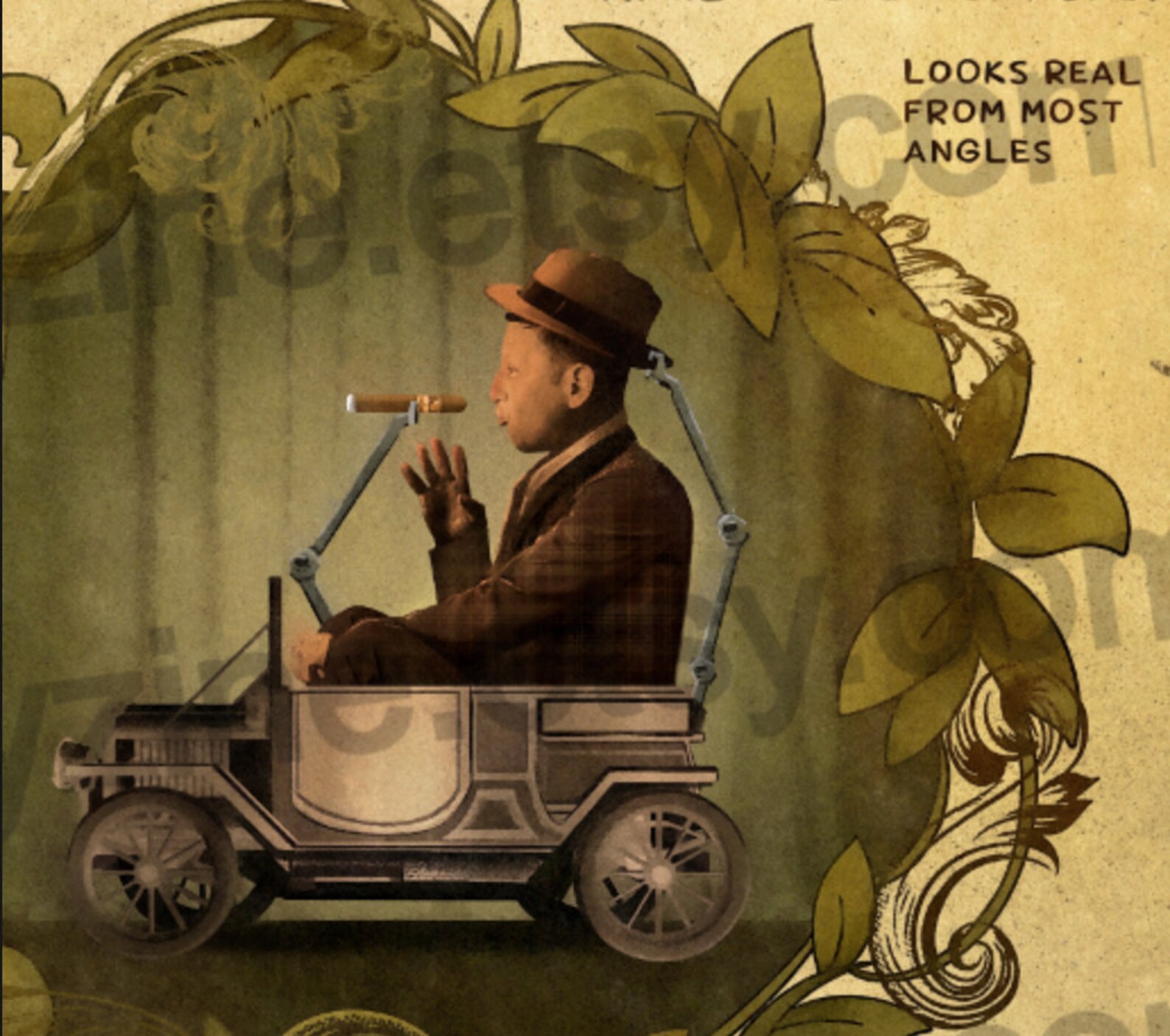 The Driving Crooner - I Think You Should Leave - Vaudeville Poster - Etsy
