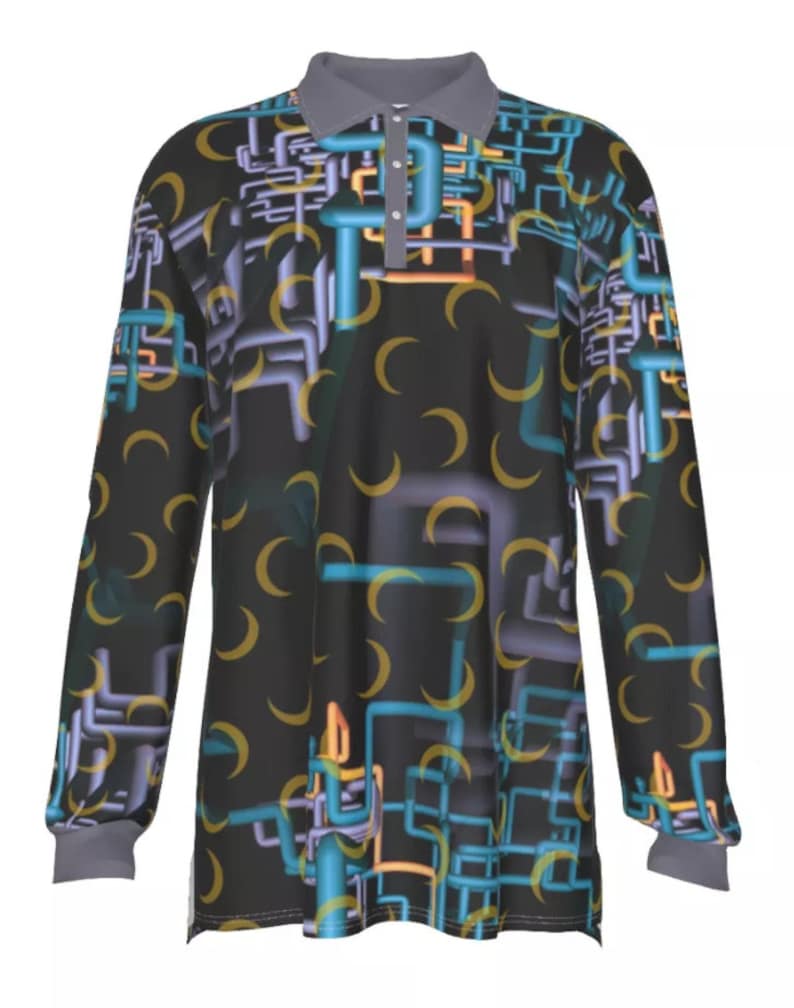 Dan Flashes Shirt - Dan Flashes Long Sleeve Polo - Etsy