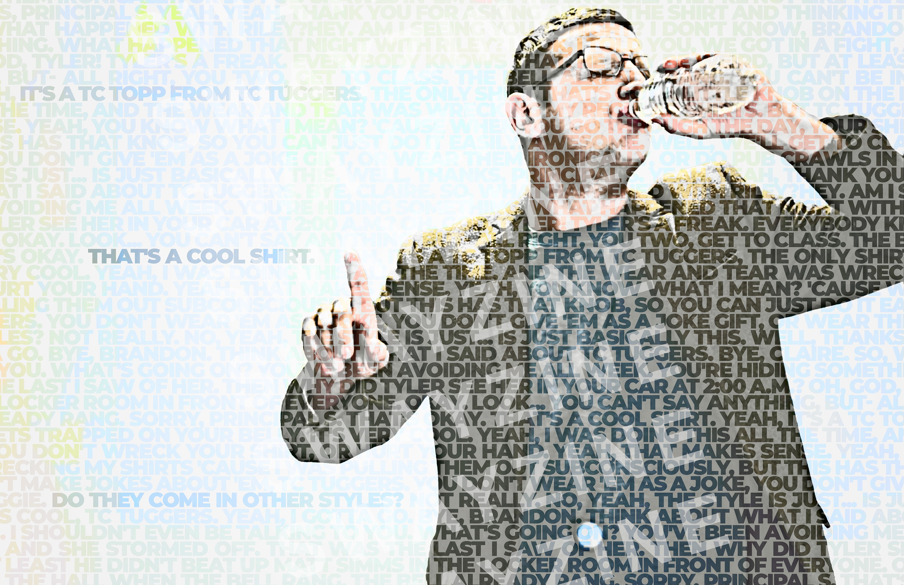 TC Tuggers - I Think You Should Leave - Script Print - Etsy