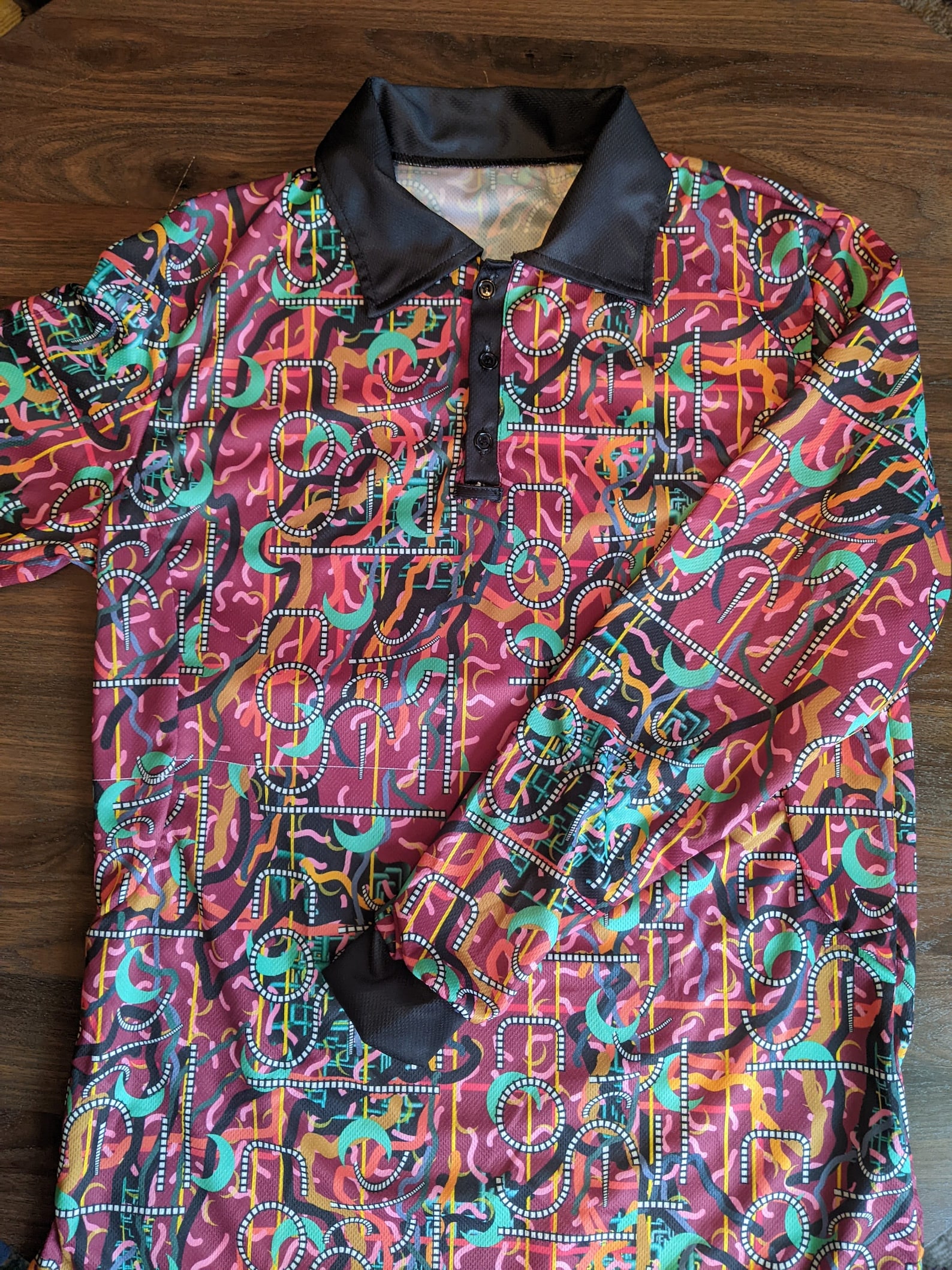 Complicated Dan Flashes Long Sleeve Polo Shirt - Etsy