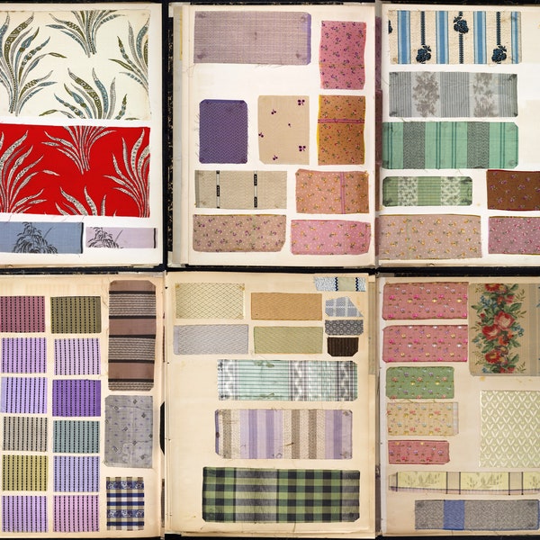 Fabric Sample Books - Etsy