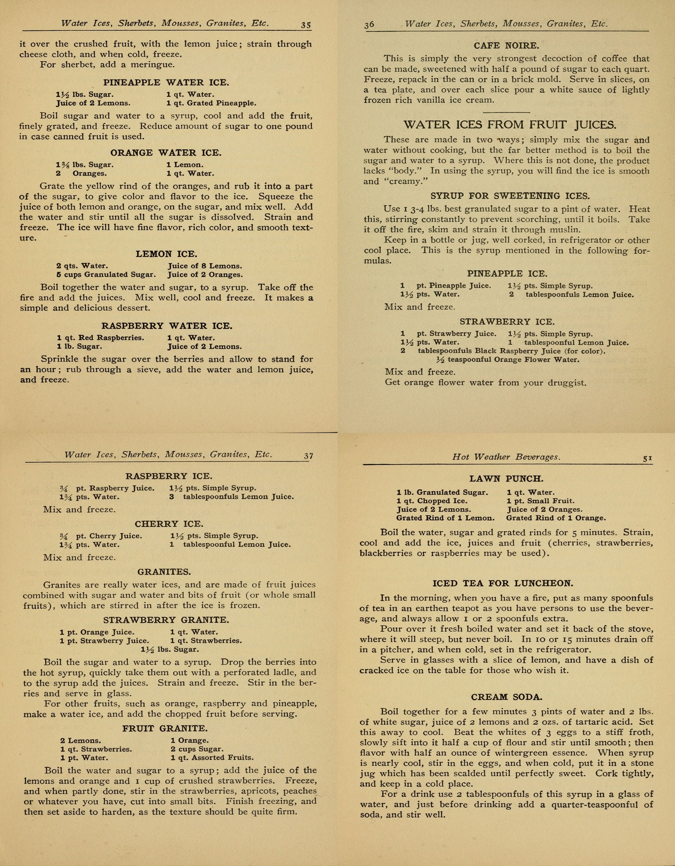 Home-made Ice Cream and Candy, Vintage Candy Making Ebook, 1908, - Etsy