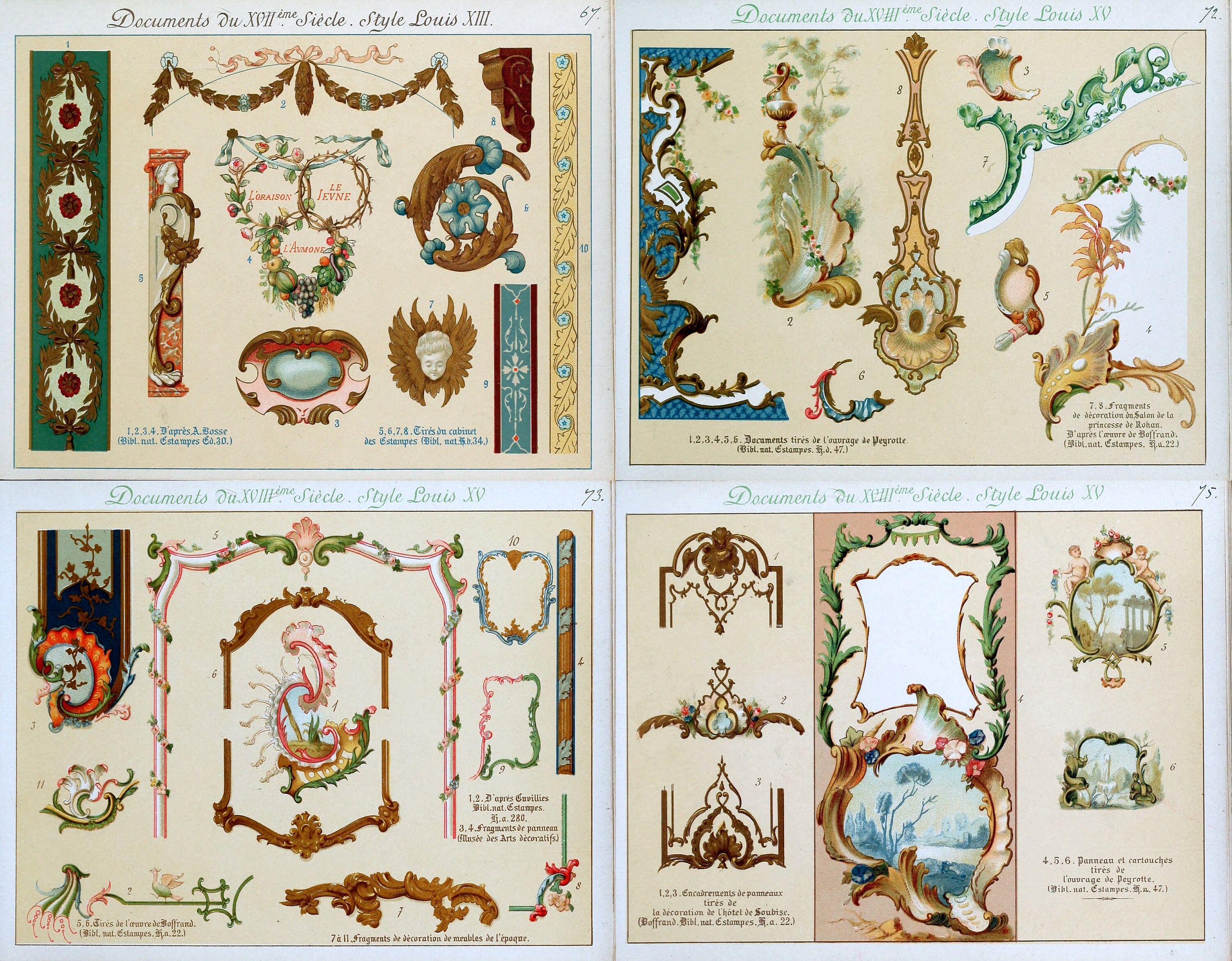 Vintage French Flower Pattern Ebook – 1890s Ornamental Designs (PDF) - Etsy