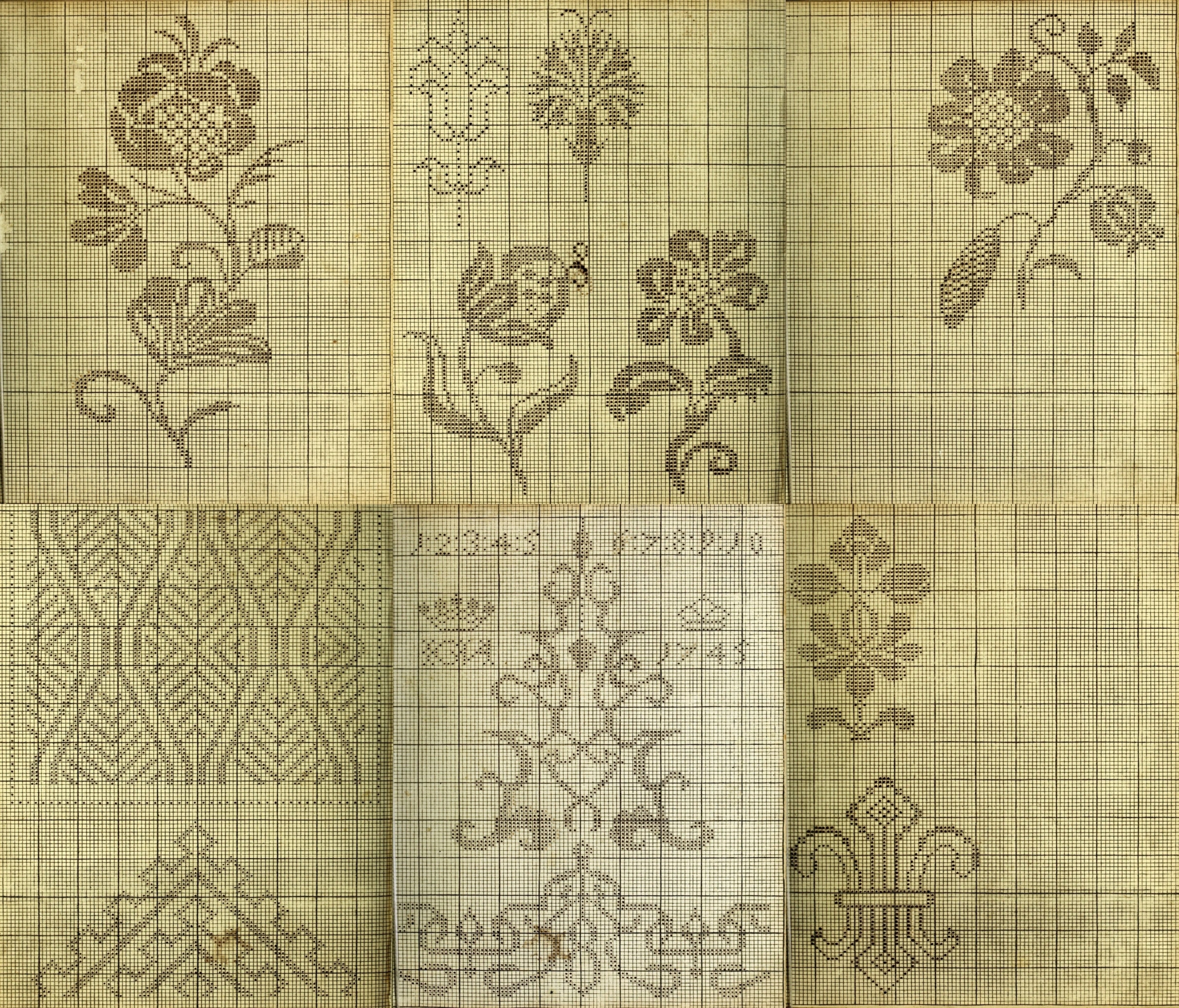 Eighteenth Century Embroidery Patterns - 1730 Vintage Embroidery ...
