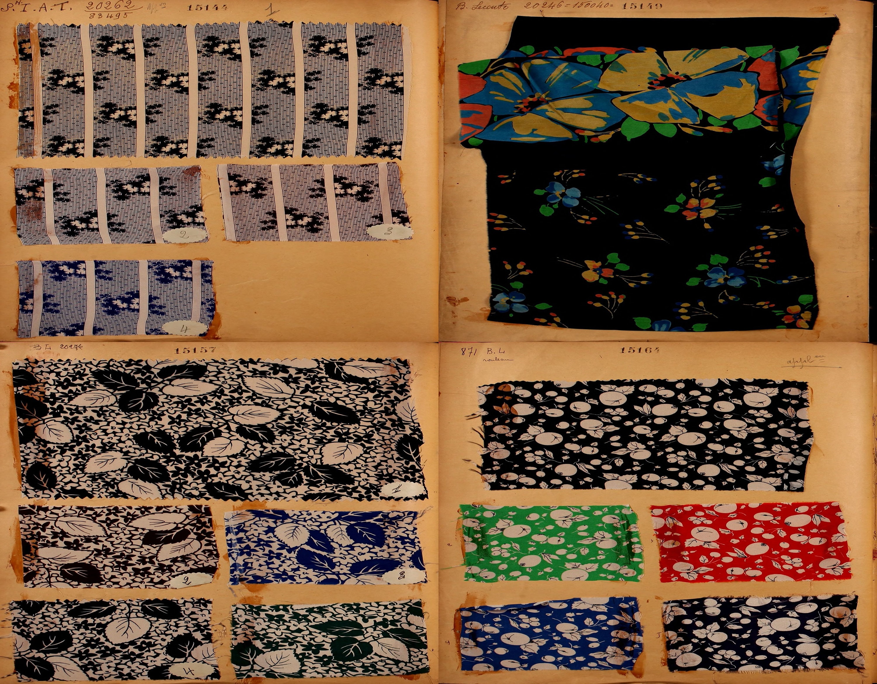1900s Vintage French Fabric Sample Book, 123 Pages, PDF Format - Etsy