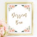 Printable Blush Pink Dessert Bar Sign | Wedding & Special Event ...