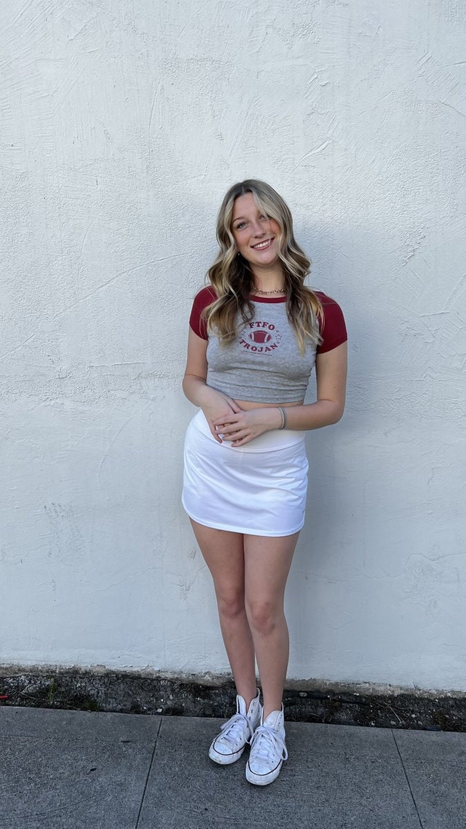 FTFO Trojan Baseball Tee - Izzy & Riley Collection - Etsy