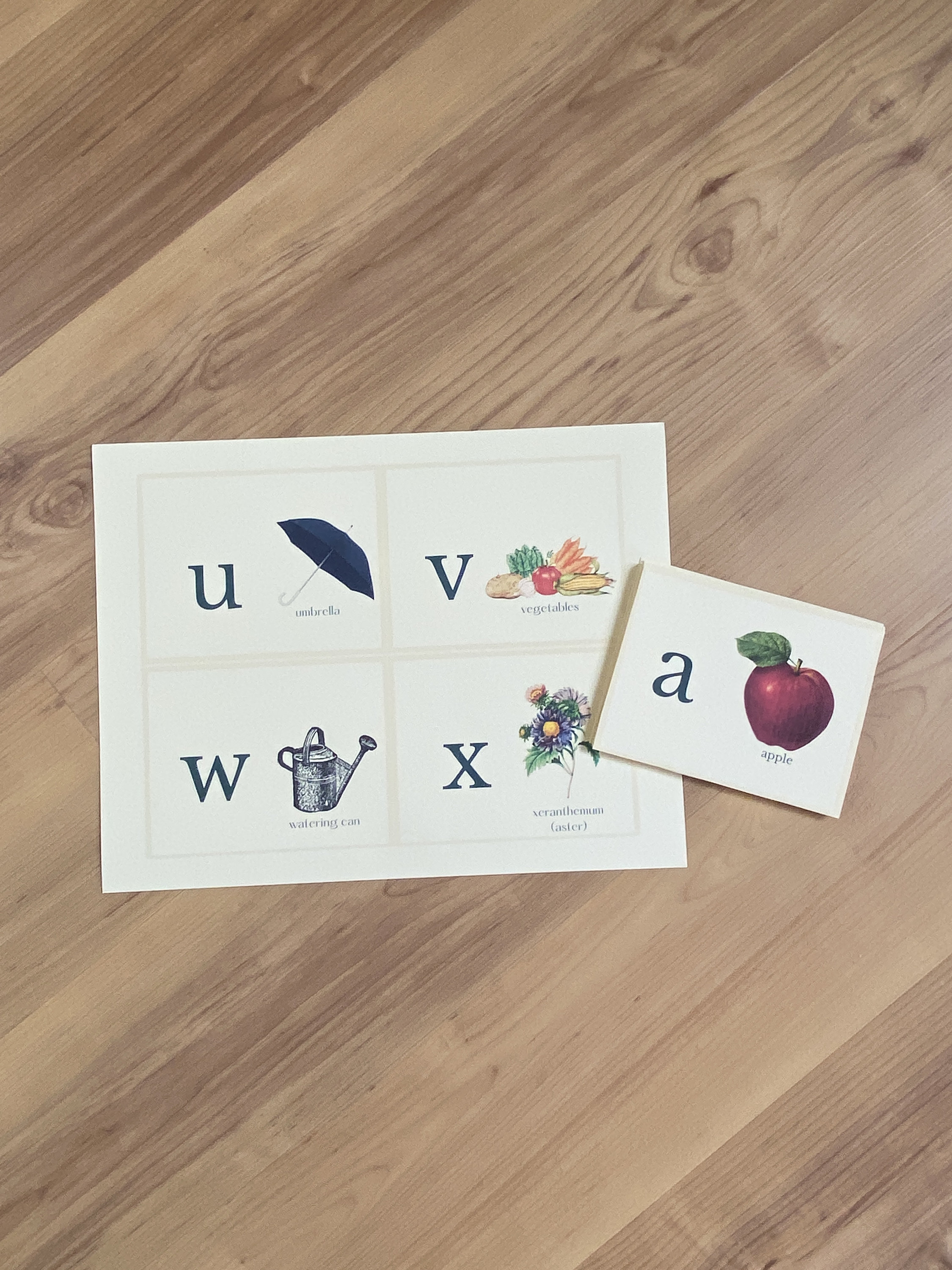 Alphabet Flash Cards, Lowercase, Unschool, Homeschool, Home Classroom ...