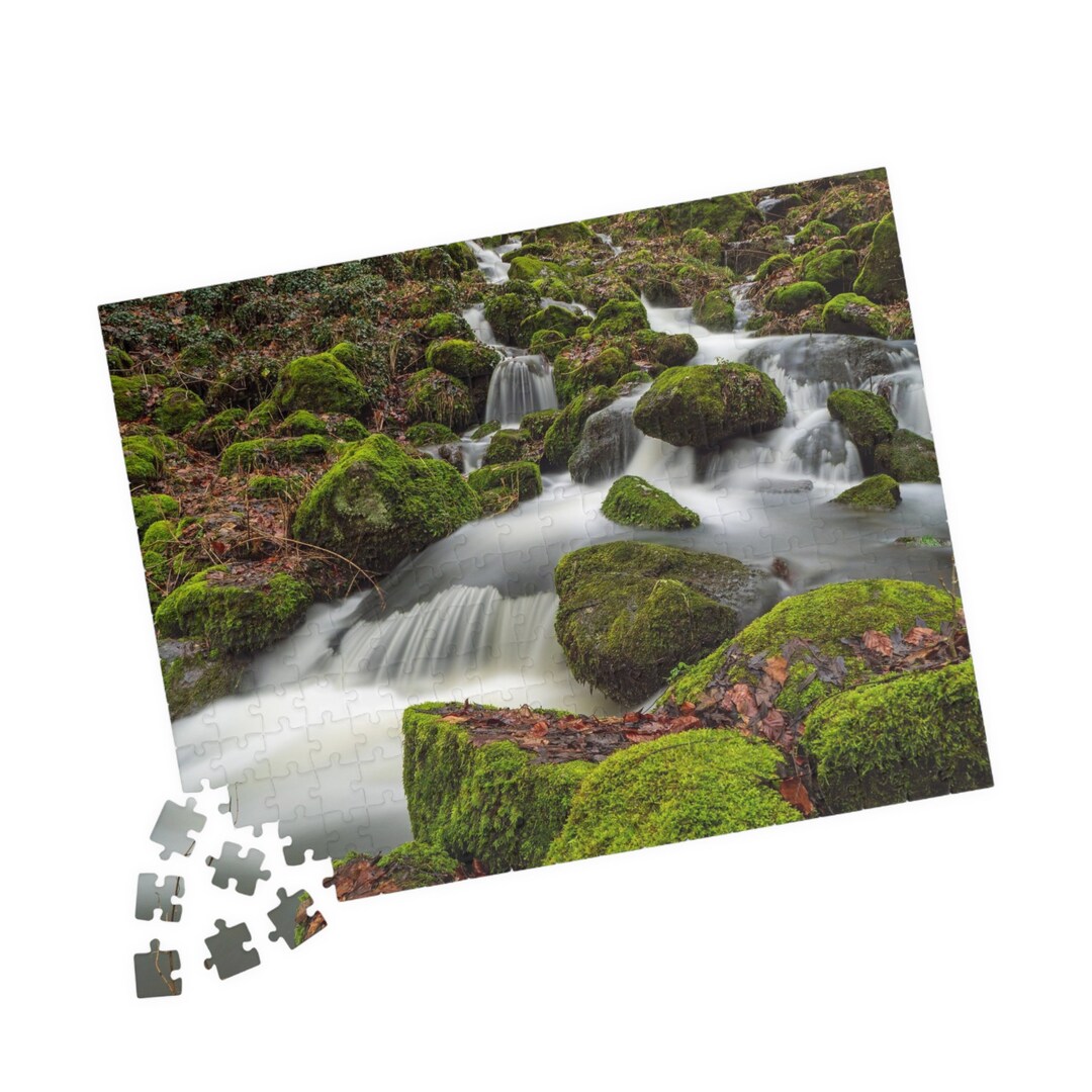 Stunning Nature Stream Landscape Jigsaw Puzzle - Etsy
