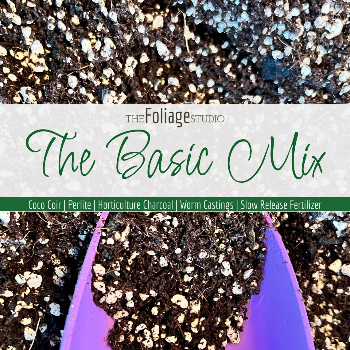 Basic Mix Small Batch Soil Free All Purpose Potting Mix With Coco Coir ...